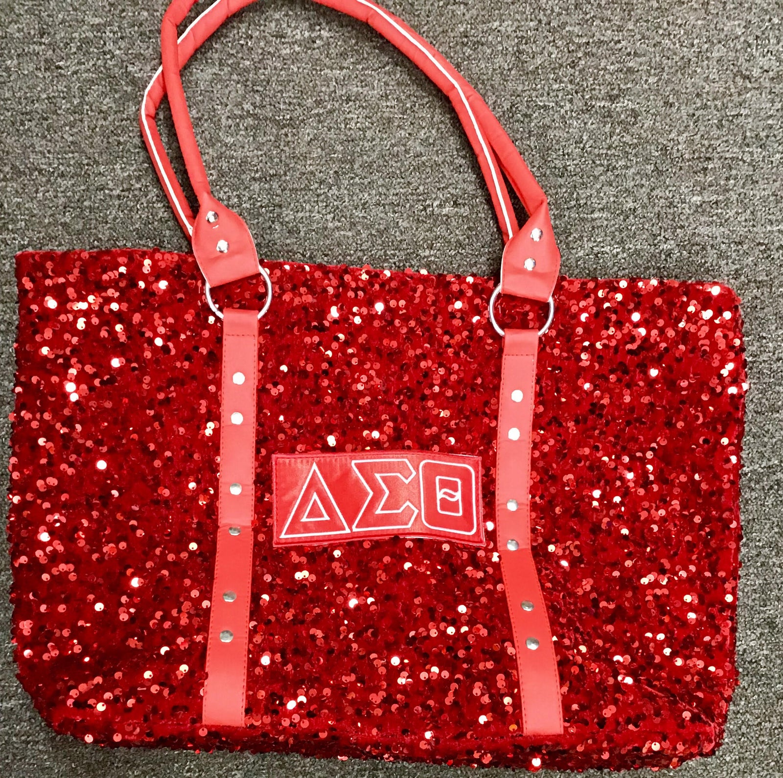DELTA SIGMA THETA BLING BAG – Goldstein's On Russell
